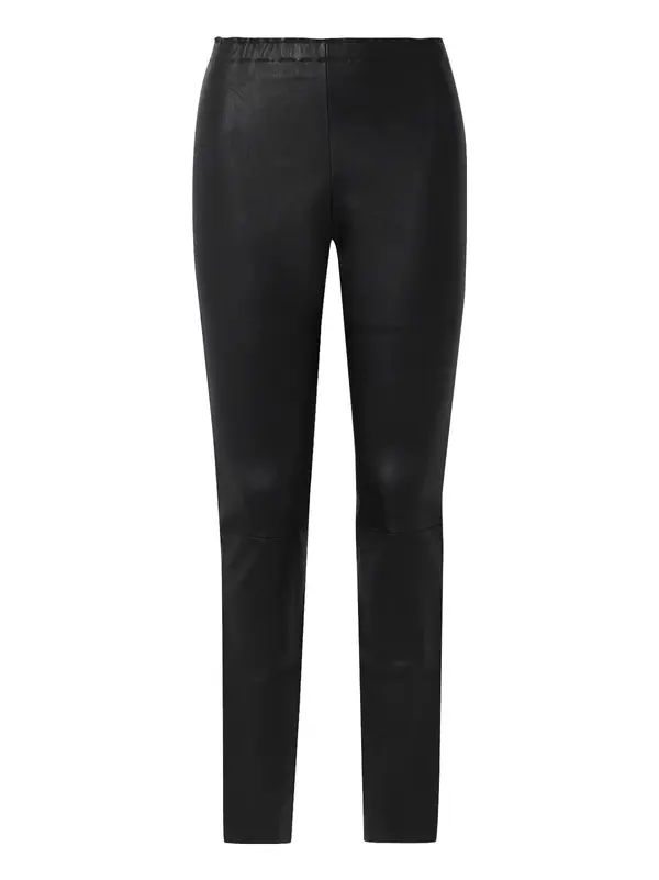 Stouls Carolyn Leather Leggings - Black