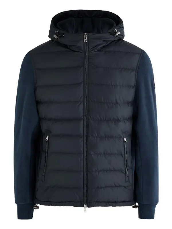 SANDBANKS Polartec Hybrid Quilted Jacket - Navy