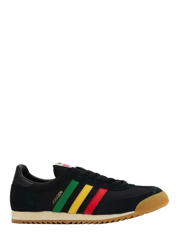 Adidas Joggen Og Size? Exclusive Rasta Sneakers - Black