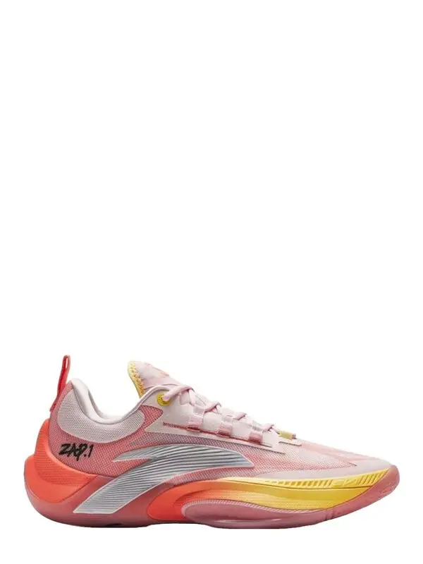 ANTA Instant Zap 1in Sneakers - Pink/yellow