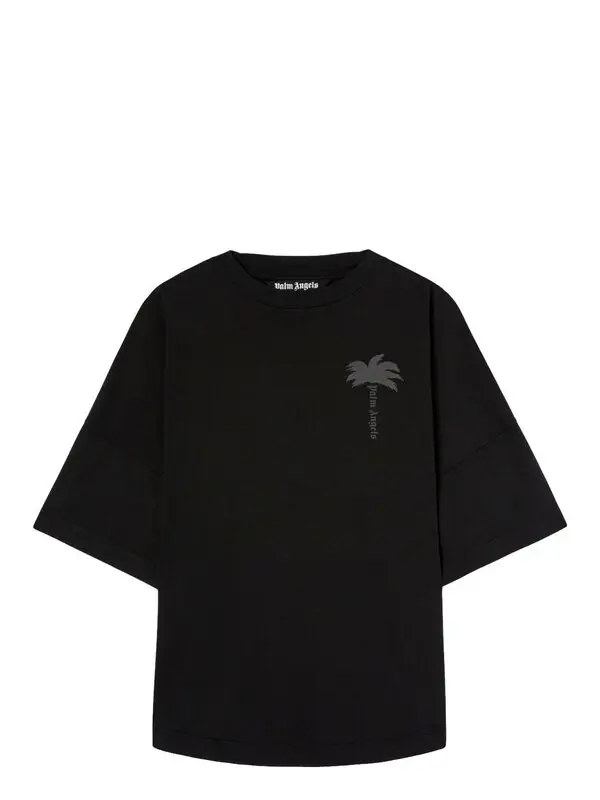 Palm Angels Palms Over T-shirt - Black