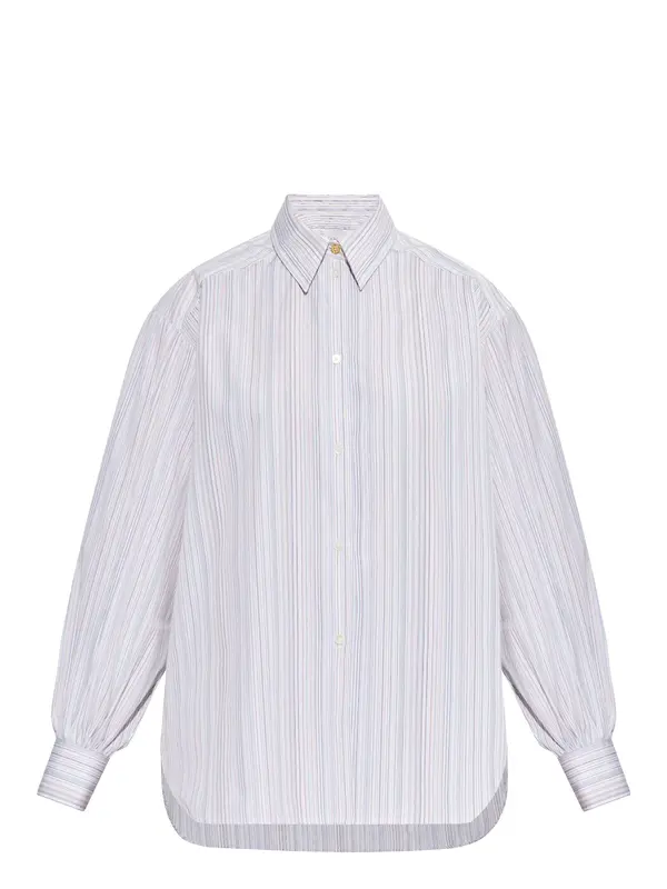 Paul Smith Striped Cotton Shirt - White