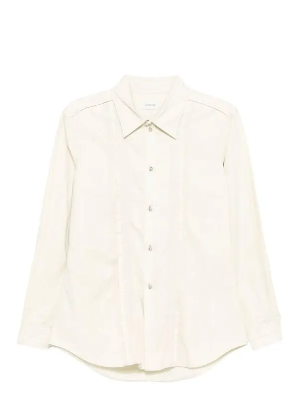 LEMAIRE Multi-topstitch Shirt - Neutrals