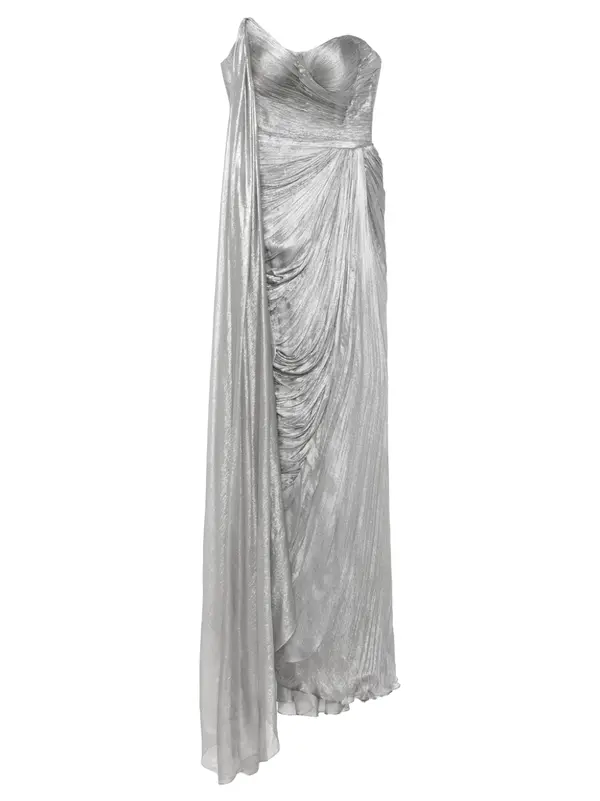 IRIS SERBAN Ayleen Maxi Dress - Grey