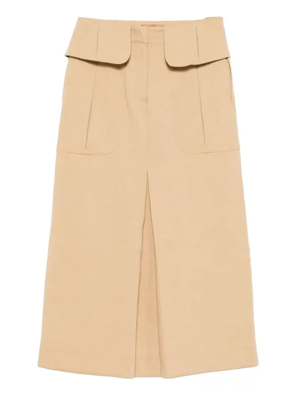 REJINA PYO Lila Maxi Skirt - Neutrals