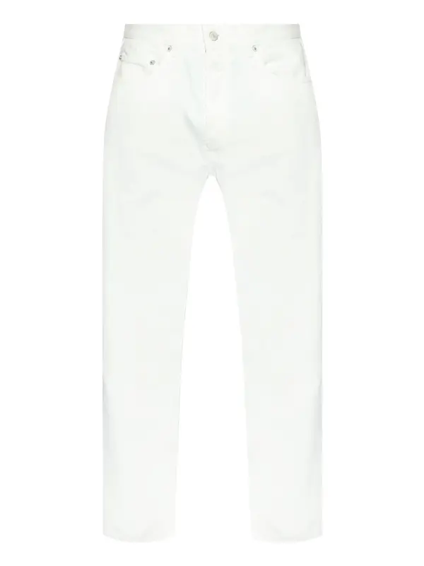 Officine Générale Straight Leg Jeans - White