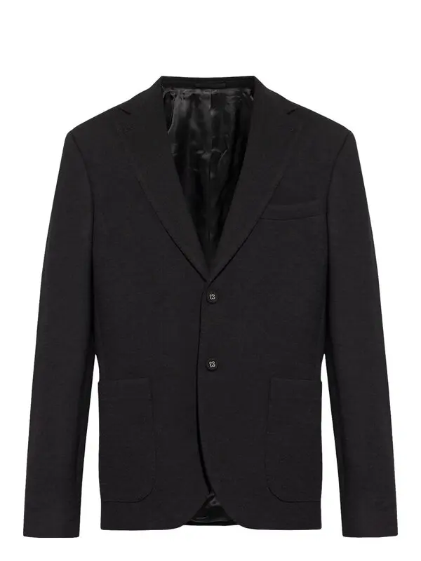 Officine Générale Single-breasted Blazer - Black
