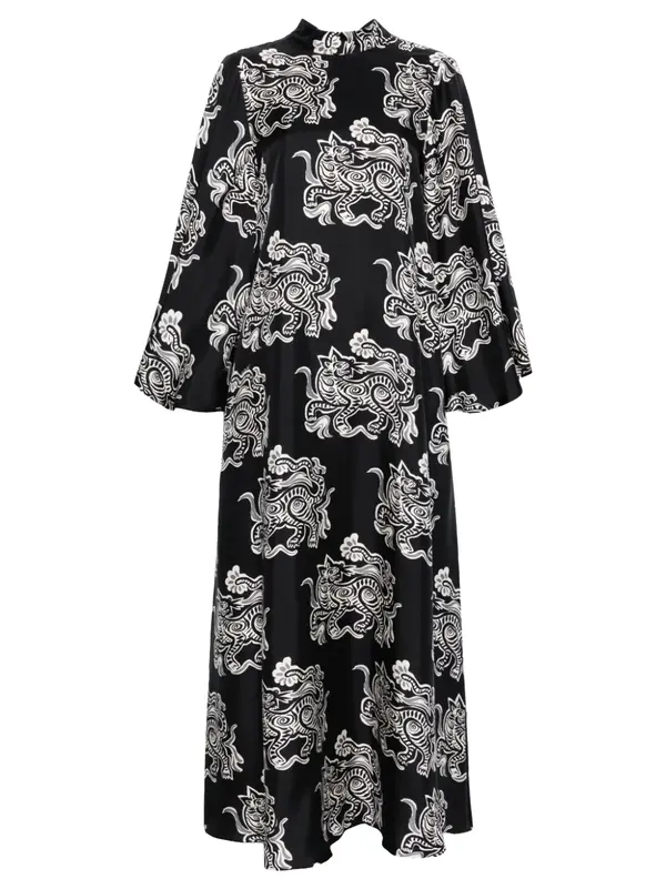 La DoubleJ Magnifico Maxi Dress - Black