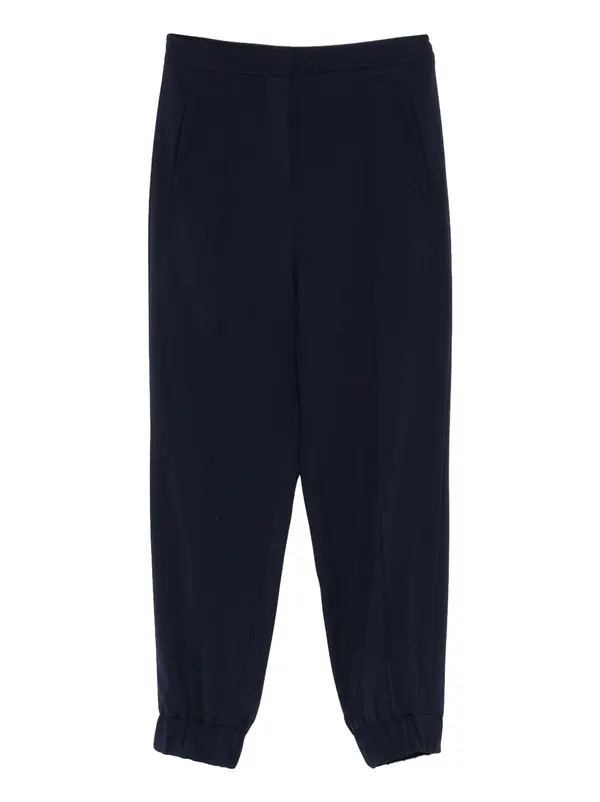 Patrizia Pepe Fly-motif Track Pants - Blue