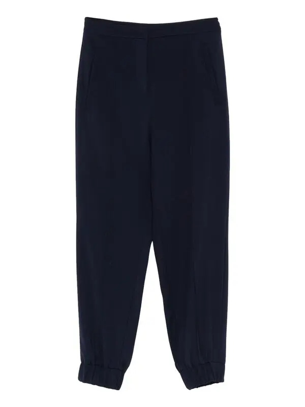 Patrizia Pepe Fly-motif Track Pants - Blue