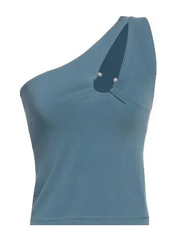 ANGELA MELE MILANO One-shoulder Top - Blue