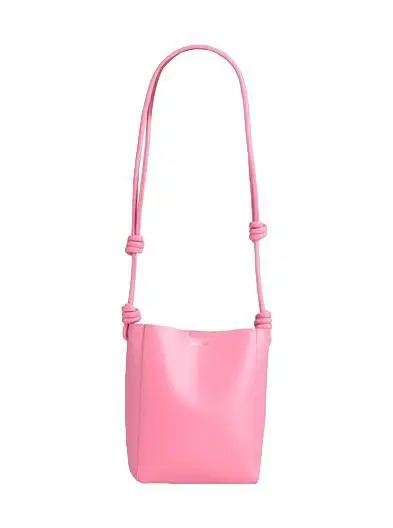 JIL SANDER Calfskin Cross-body Bag - Pink