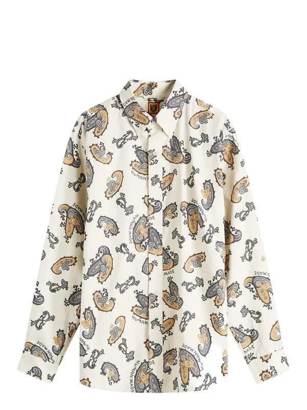 HUMAN MADE Paisley Bd Shirt - White