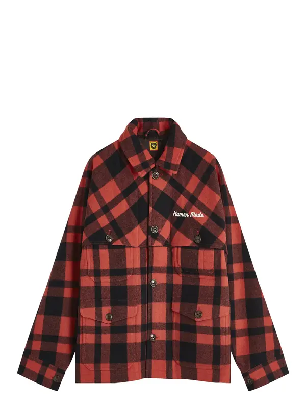 HUMAN MADE Wool Hunting Jacket - Red