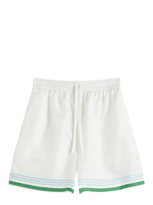 Casablanca Tennis Icon Drawstring Shorts - Metaphysical Tennis Icon