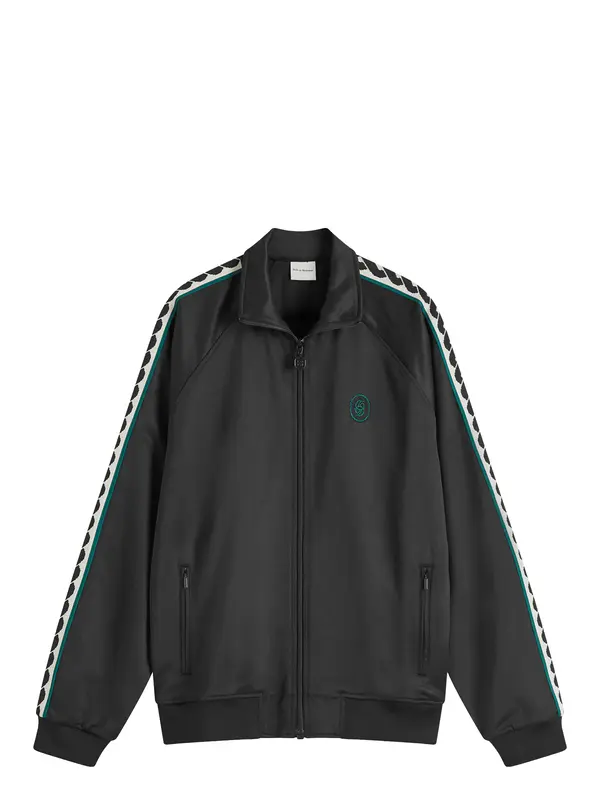 Drole De Monsieur Taping Track Jacket - Black