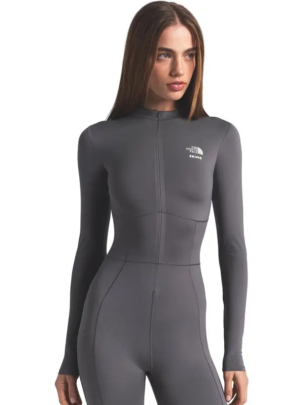 SKIMS The North Face X Refina Bodysuit - Gunmetal