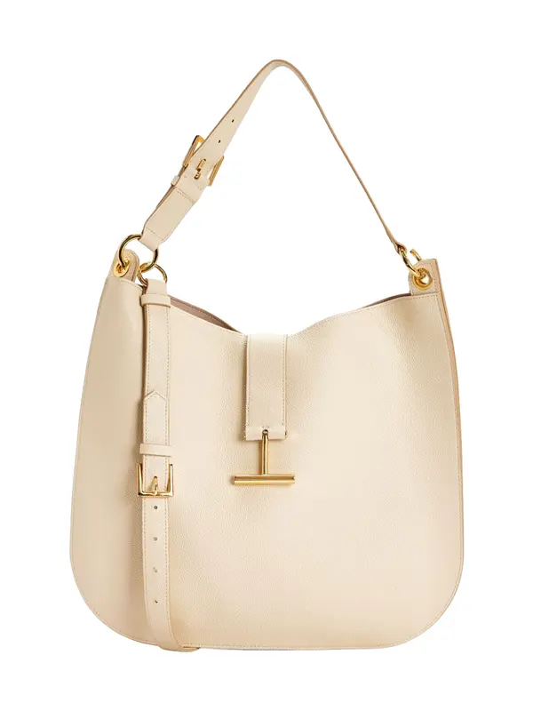 TOM FORD Large Tara Cross Body Bag - Neutrals