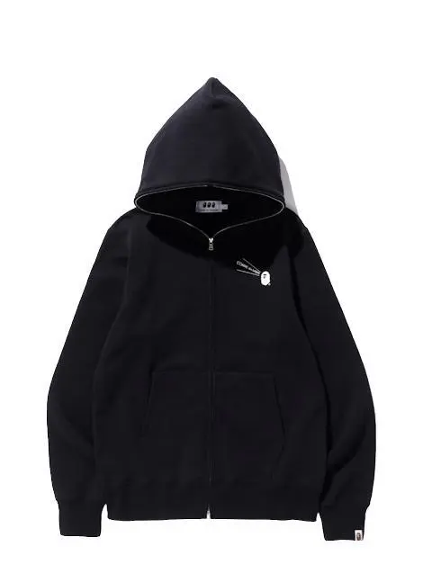 A BATHING APE X Comme Des Garcons Osaka Full Zip Hoodie - Black
