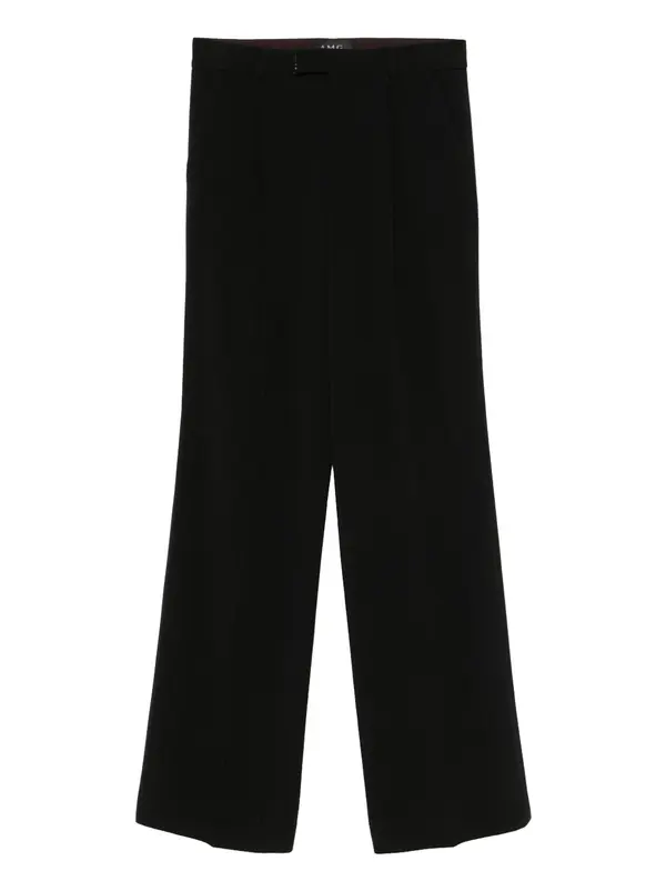 A.M.G. Pleated Trousers - Black