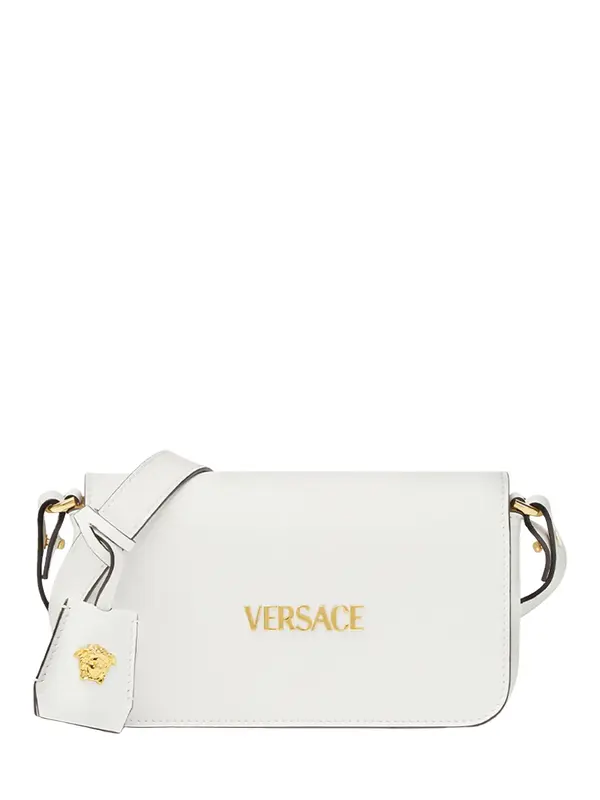 Versace Tag Mini Bag - White