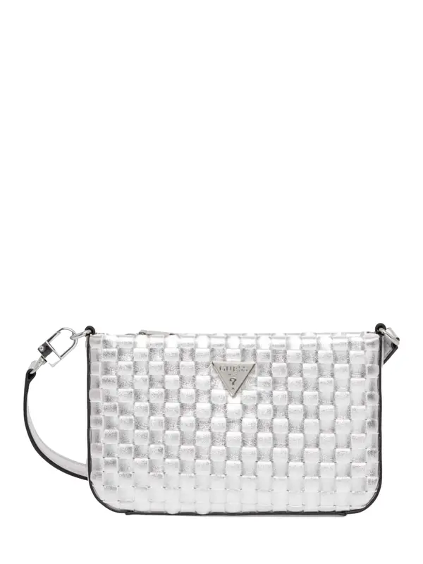 Guess Mini Twiller Shoulder Bag - Silver