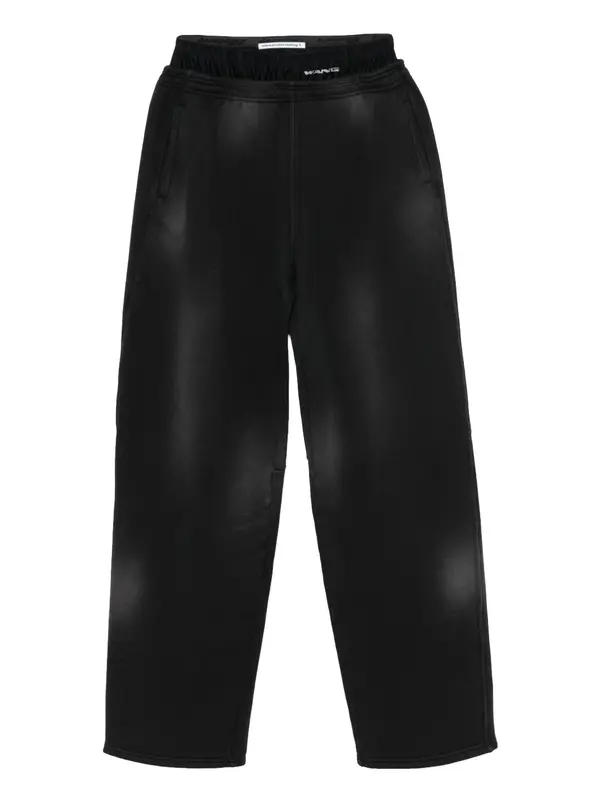 Alexander Wang Bike-shorts Track Pants - Black
