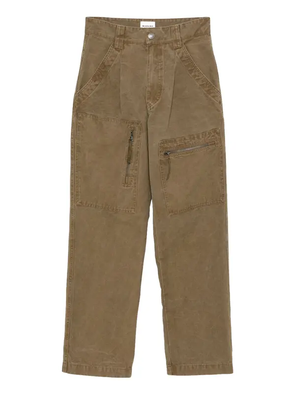 MARANT ETOILE Kanna Trousers - Brown