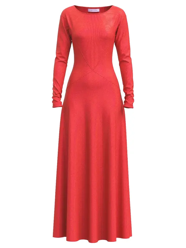 MARGHERITA MACCAPANI Juls Maxi Dress - Red