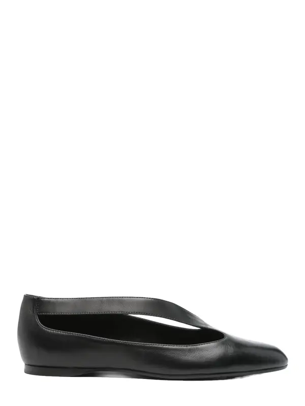 Khaite Diana Ballet Flats - Black