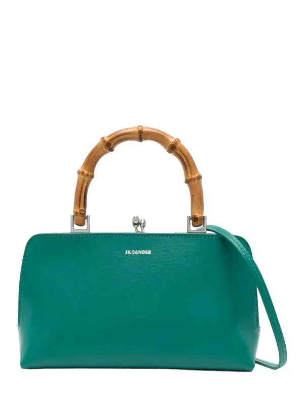 JIL SANDER Mini Goji Cross Body Bag - Green