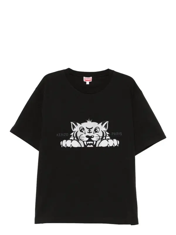 Kenzo Gots Happy Tiger T-shirt - Black