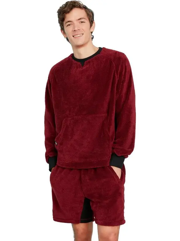 JAMBYS Floof Short - Burgundy