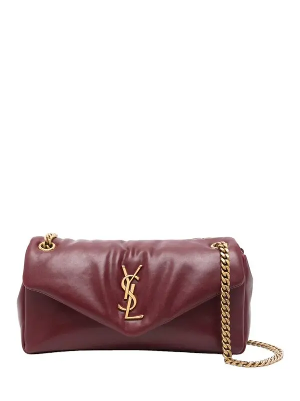 Saint Laurent Small Calypso Shoulder Bag - Red