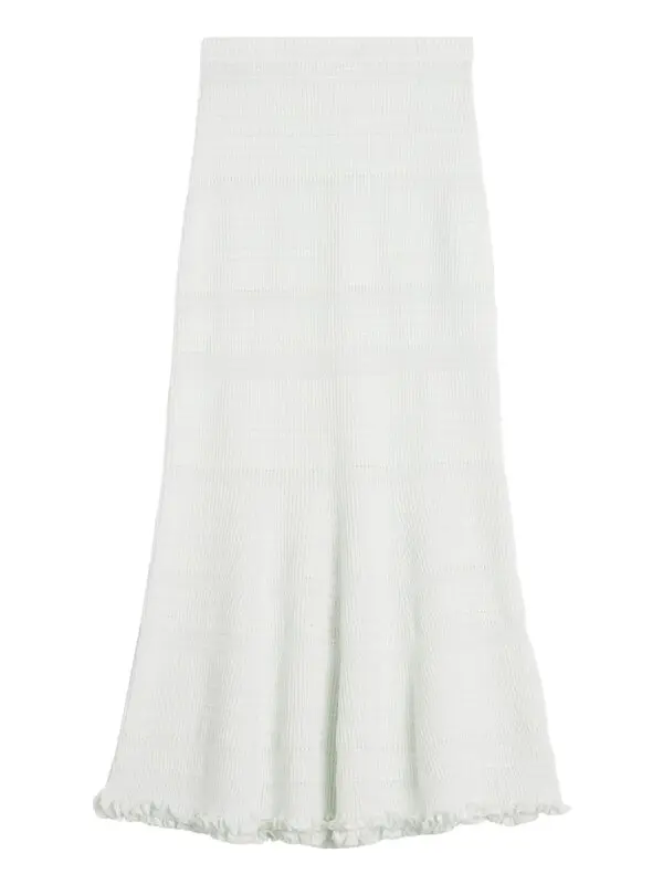 LANVIN Cotton Maxi Skirt - White