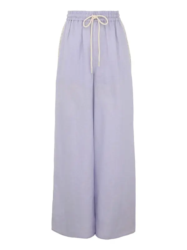 Zimmermann Everly Trousers - Blue