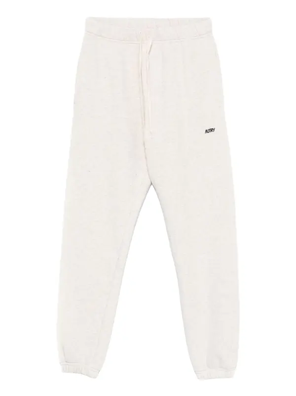 AUTRY Logo-embroidered Track Pants - Neutrals