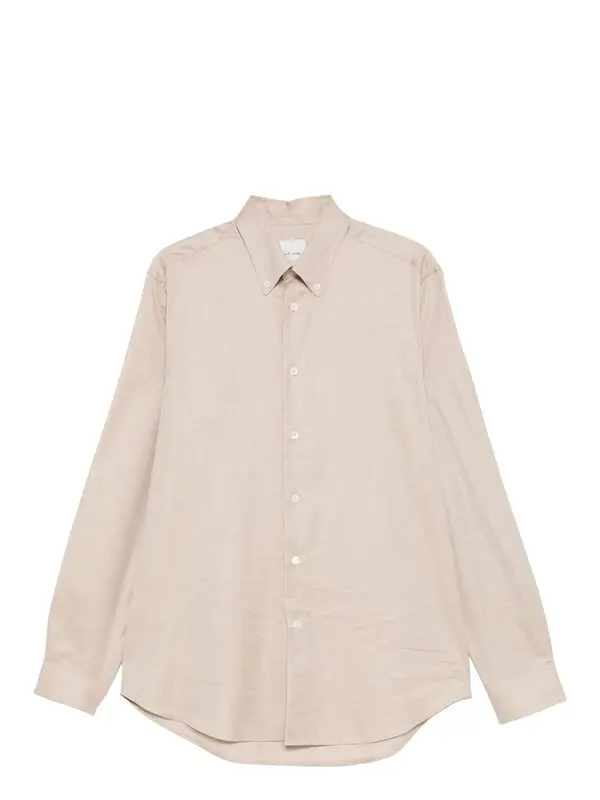 Paul Smith Cotton Shirt - Neutrals