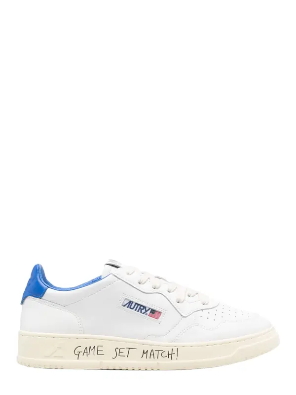 AUTRY Medalist Lace-up Sneakers - White