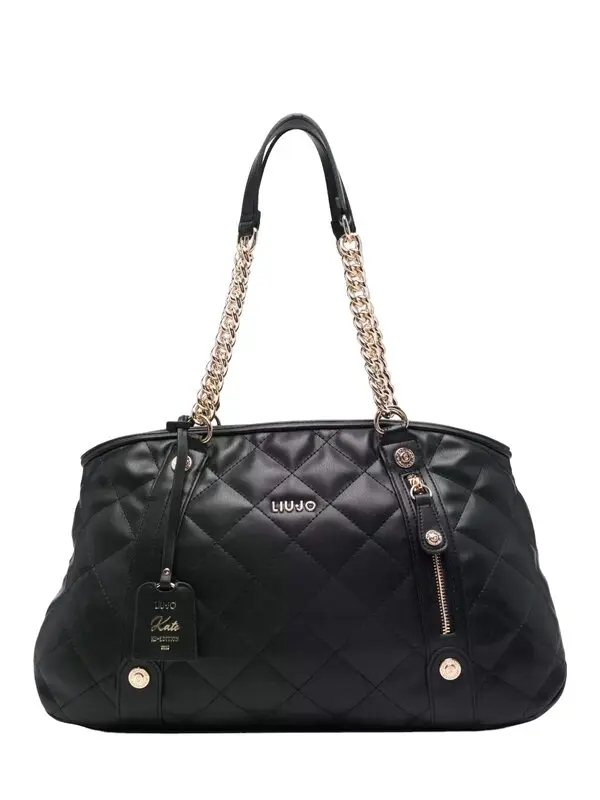 Liu Jo Quilted Shoulder Bag - Black