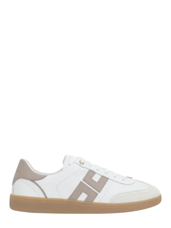 Elisabetta Franchi Leather Sneakers - White