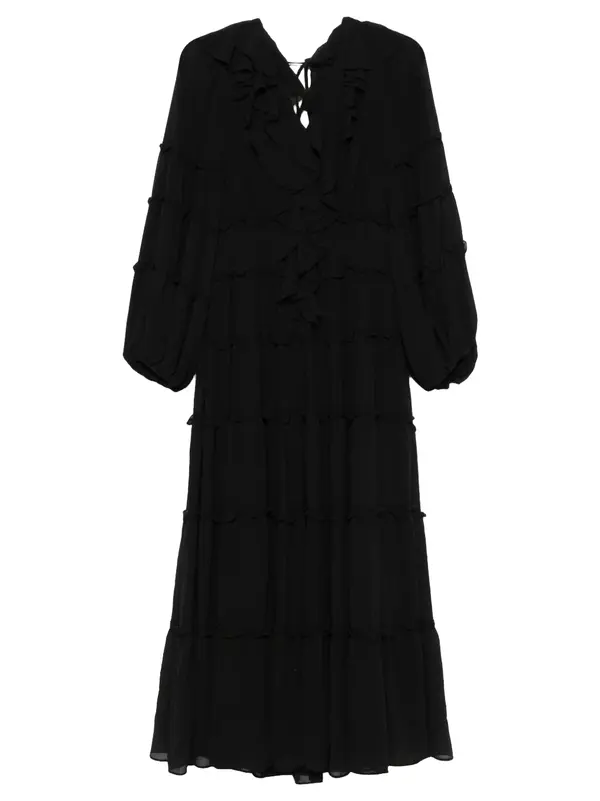 Aje Protea Maxi Dress - Black