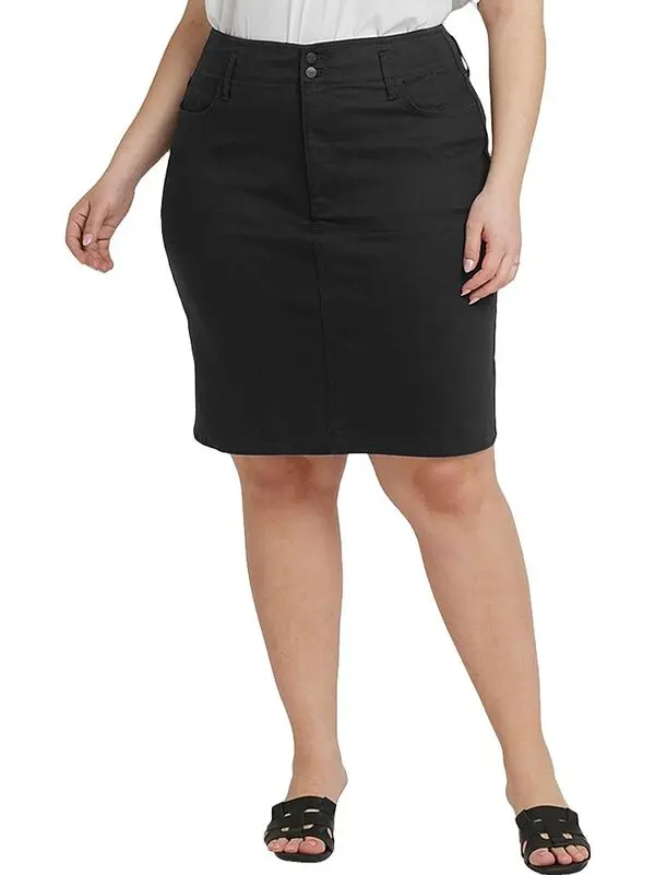 NYDJ Denim Skirt - Black