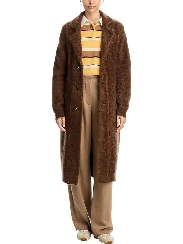 Guest In Residence Grizzly Cashmere Coat - Chestnut