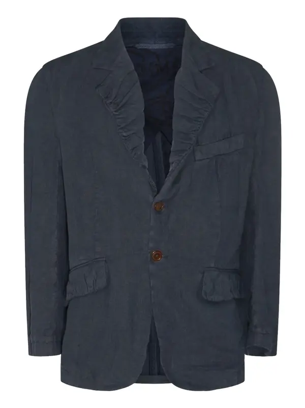 VIVIENNE WESTWOOD Gathered Lapels Blazer - Blue