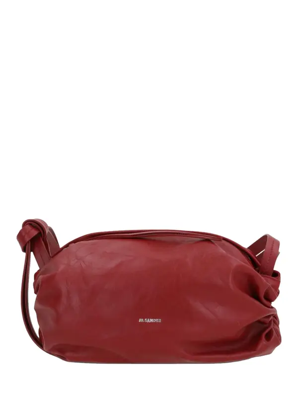 JIL SANDER Cushion Shoulder Bag - Red
