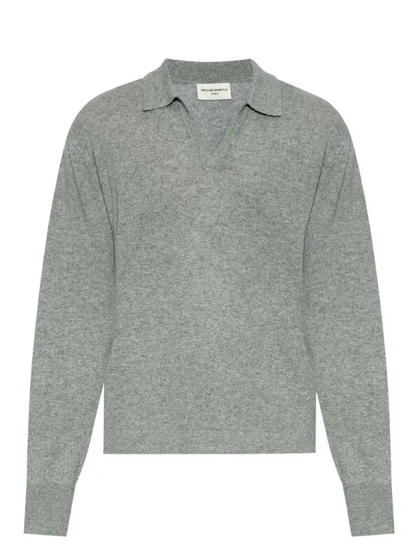 Officine Générale Polo Sweater - Grey