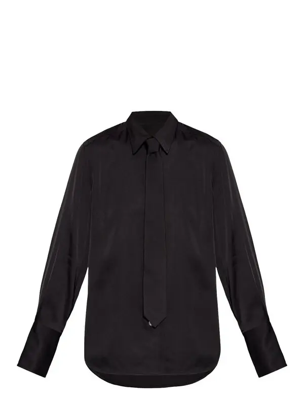 Paul Smith Necktie Shirt - Black