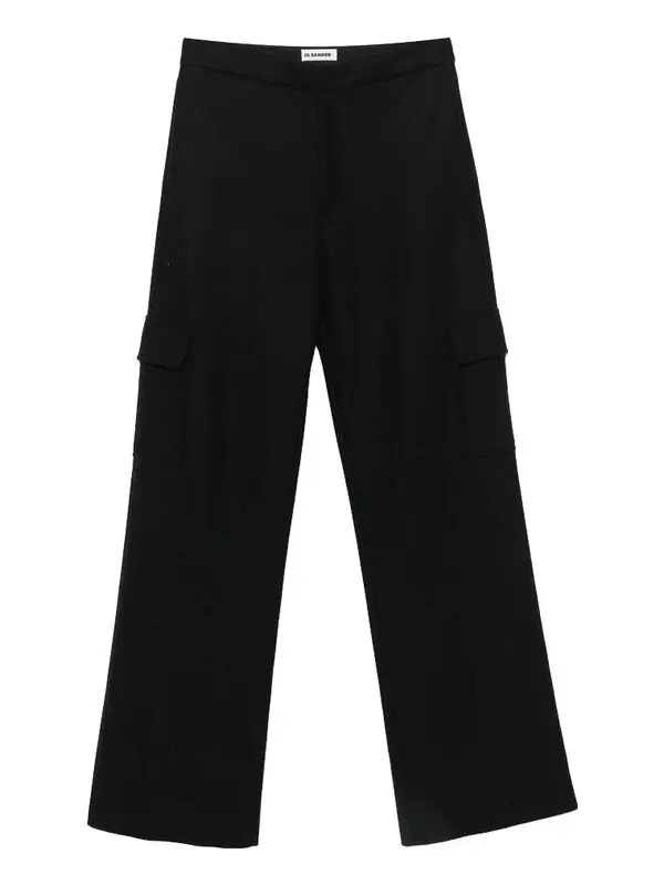 JIL SANDER Trousers - Black
