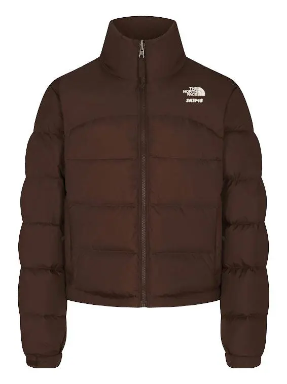 SKIMS X Tnf 2000 Retro Nuptse Jacket - Cocoa
